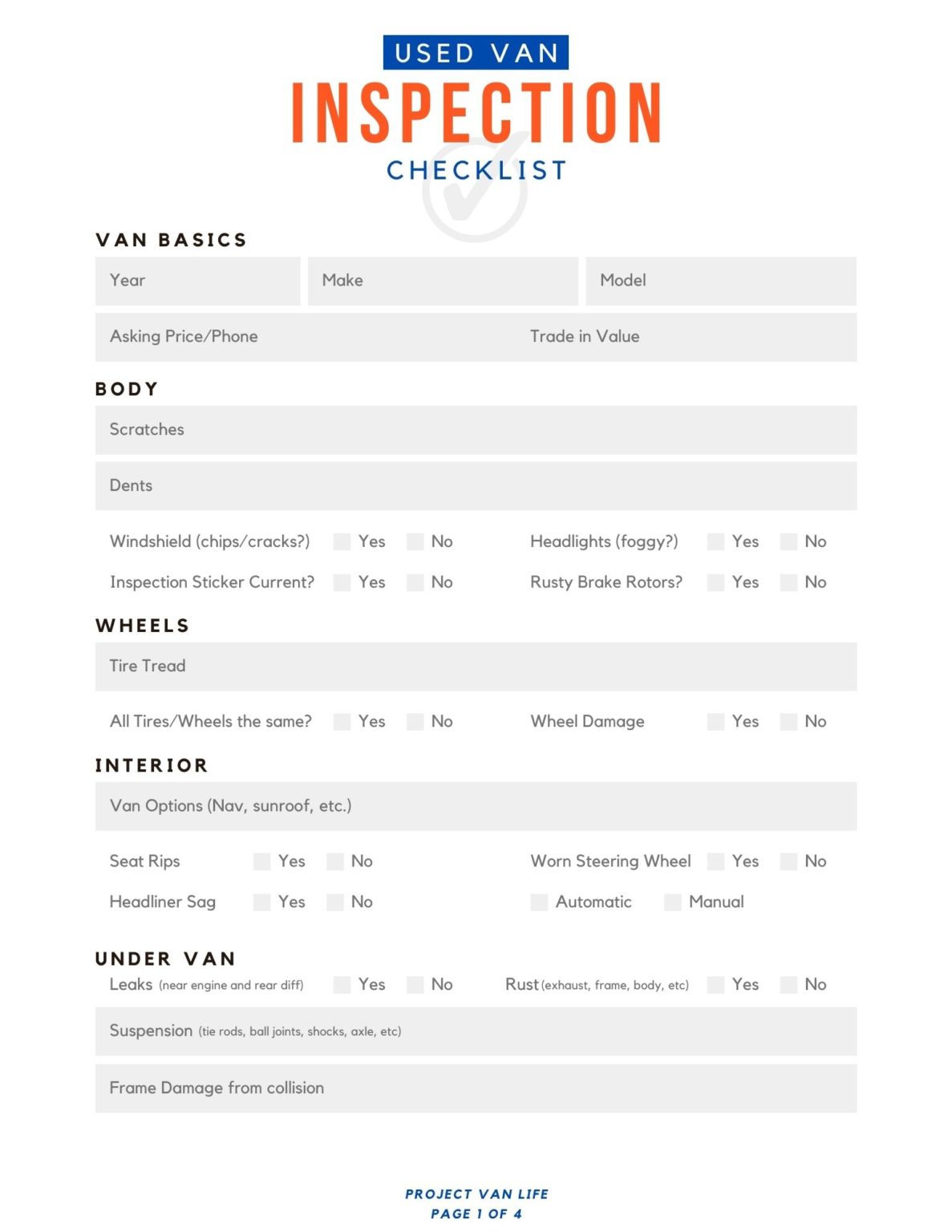 Van Life Academy - Project Van Life